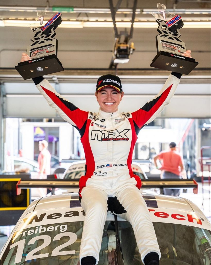 Ashley Freiberg | Porsche Sprint Challenge - Shift Up Now